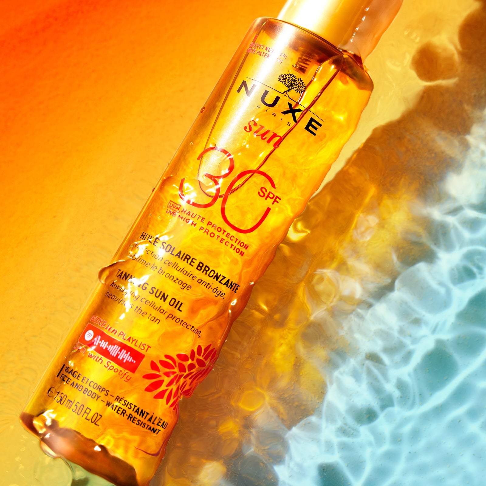 Tanning Sun Oil SPF30 | NUXE