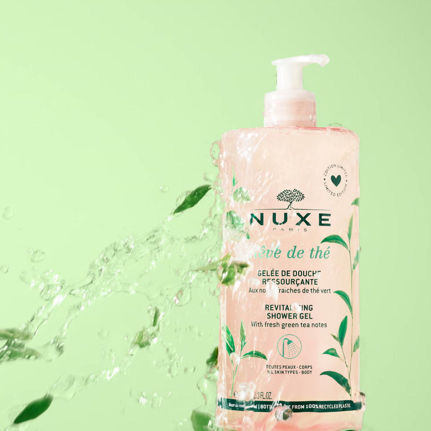 Rêve de Thé - Ressourçante Shower Gel 750 ml | NUXE